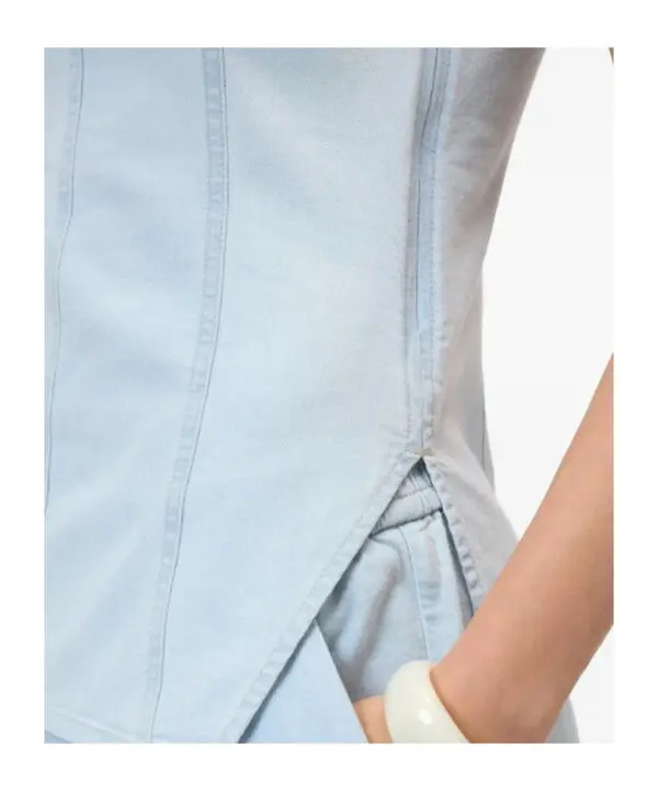 Closed Strappy Panel Top