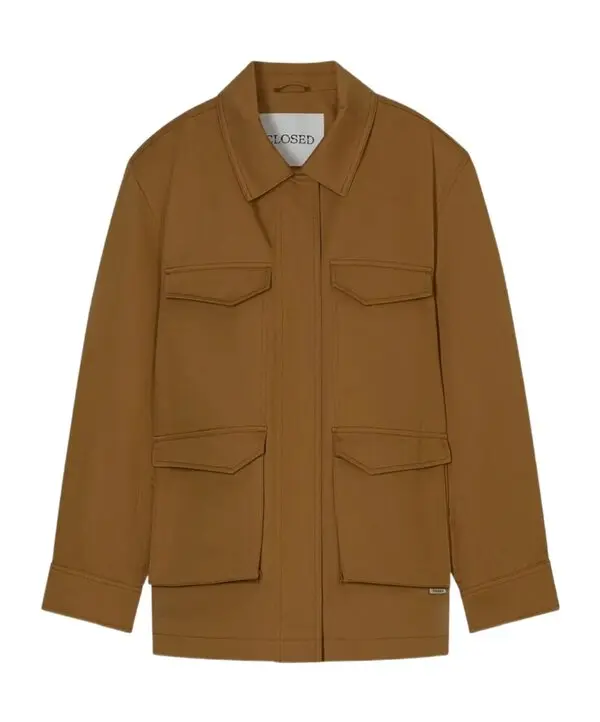 Closed Flap-pocket Jacket