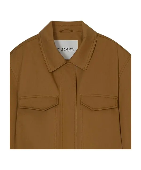 Closed Flap-pocket Jacket