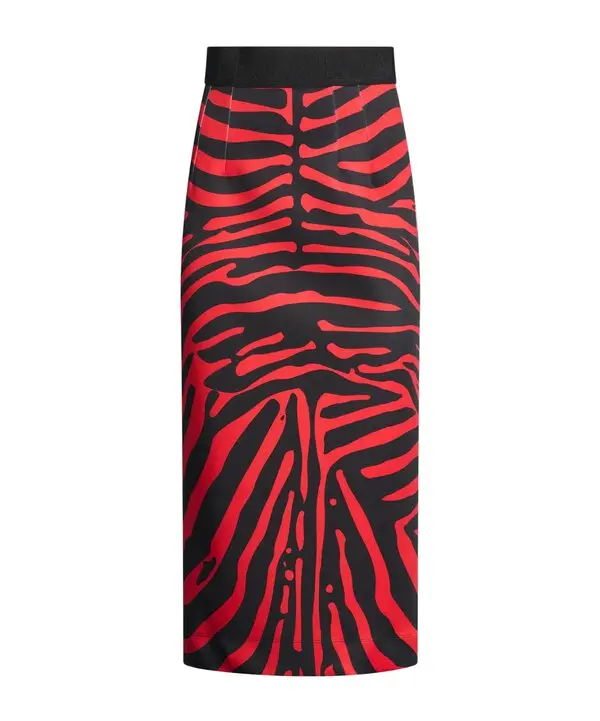 Dolce & Gabbana Zebra-print Midi Pencil Skirt