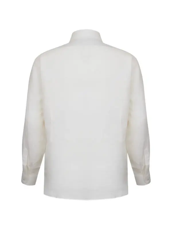 Eleventy Long-sleeved Shirt - White
