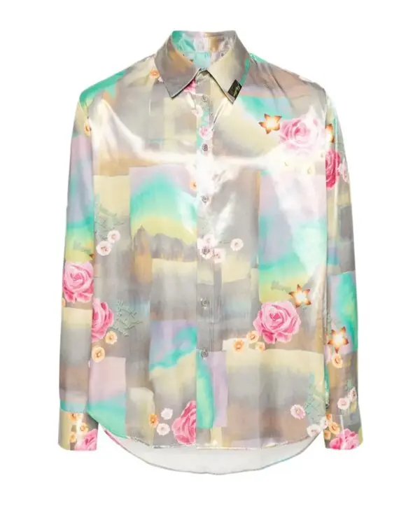 Martine Rose Floral Print Shirt