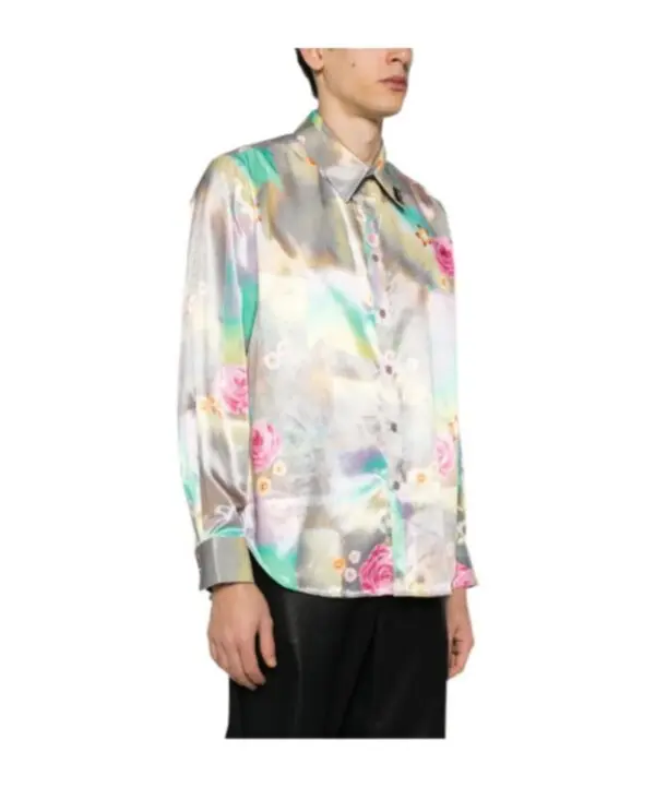 Martine Rose Floral Print Shirt