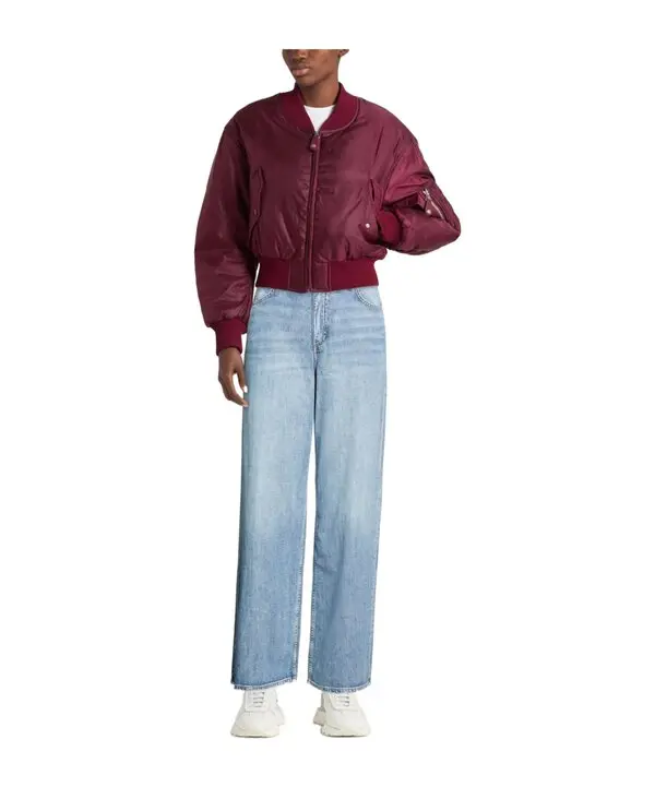 Rag & Bone Wide-leg Denim Trousers With Appliqués