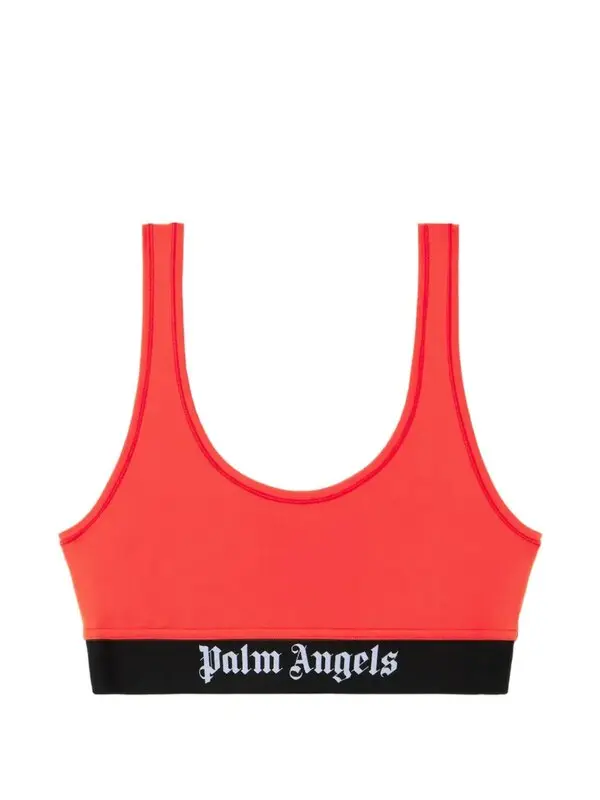 Palm Angels Logo-band Sports Bra