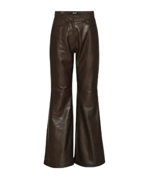 ROTATE BY BIRGER CHRISTENSEN Leather Trousers