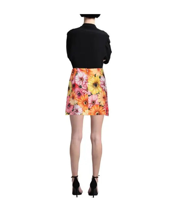 Dolce & Gabbana Printed Midi Skirt