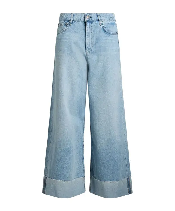 Rag & Bone Wide-leg Denim Trousers