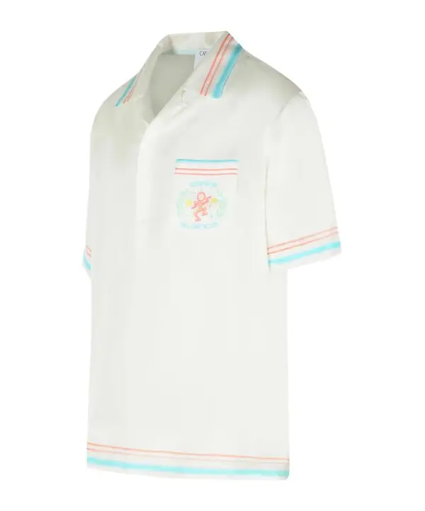 Casablanca Printed Silk Shirt