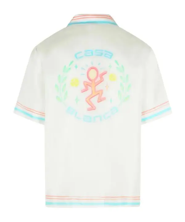 Casablanca Printed Silk Shirt