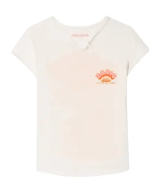 Zadig&Voltaire V-neck Graphic T-shirt