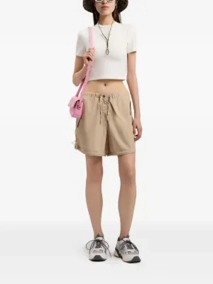 Palm Angels Logo Cropped T-shirt