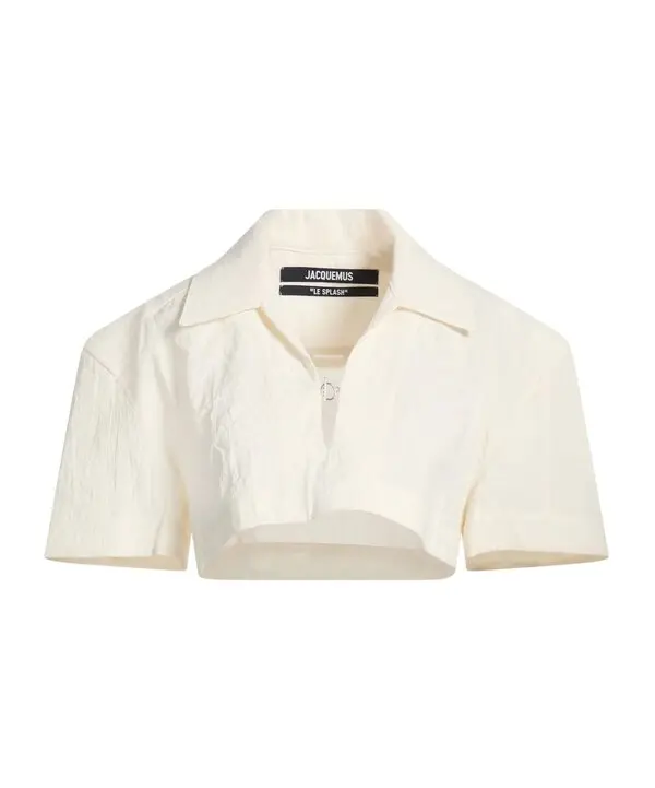 Jacquemus Solid Cropped Top