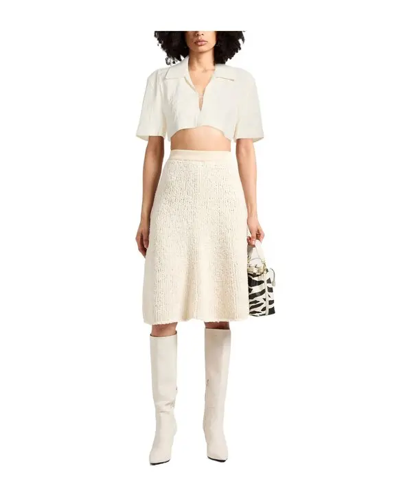 Jacquemus Solid Cropped Top