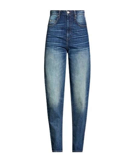 Isabel Marant Étoile Tapered Fit Dark Wash Denim Jeans