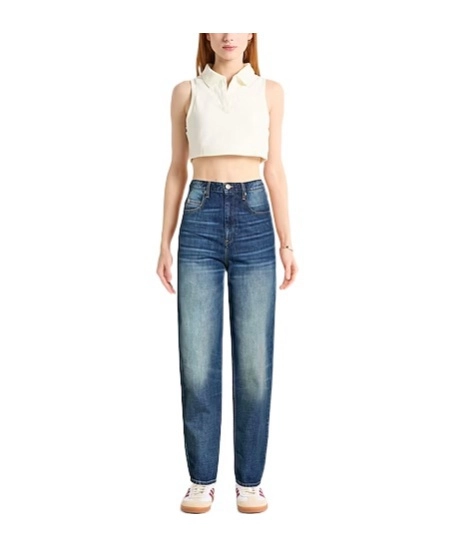 Isabel Marant Étoile Tapered Fit Dark Wash Denim Jeans