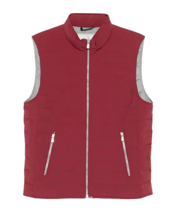 Brunello Cucinelli Sleeveless Down Jacket With Stand Collar