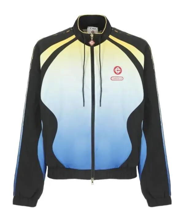 Casablanca Logo-appliquéd Mesh Jacket