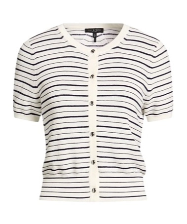 Rag & Bone Striped Knitted Sweater