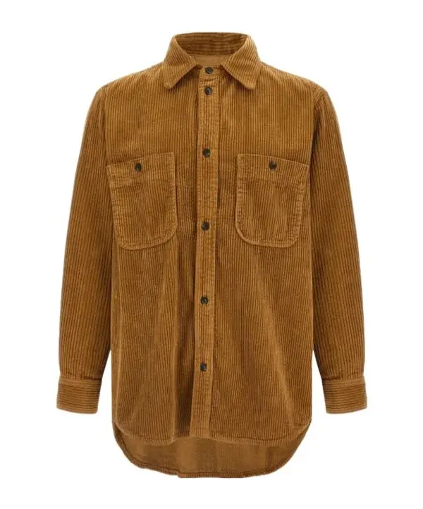 Isabel Marant Étoile Corduroy Effect Shirt - Brown