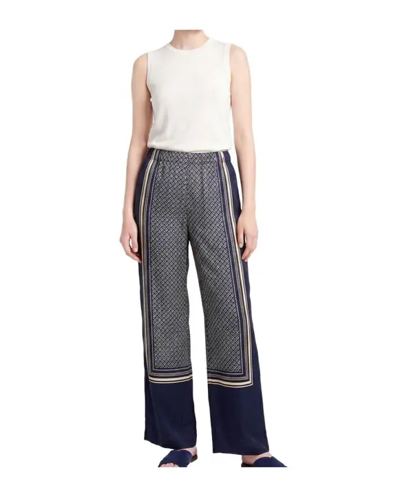 Rag & Bone Printed Satin Trousers