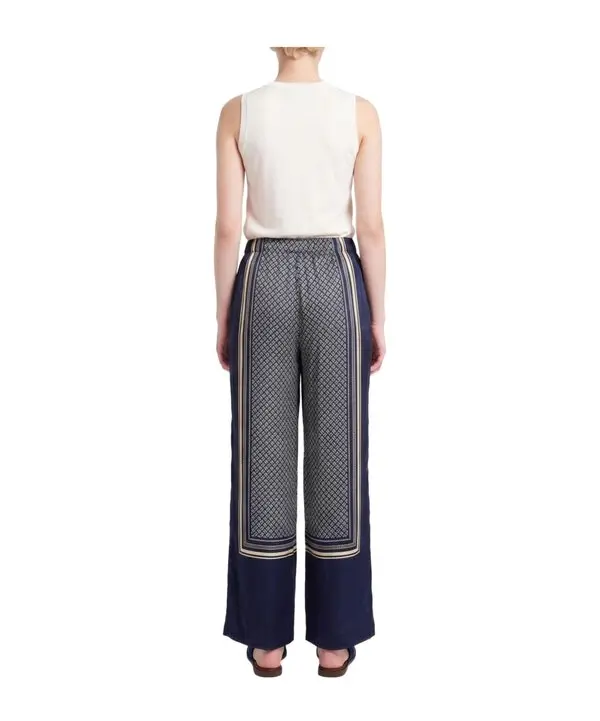 Rag & Bone Printed Satin Trousers