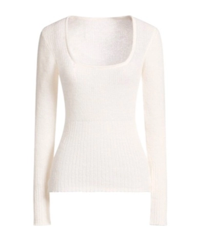 Jacquemus Solid-color Knitted Sweater