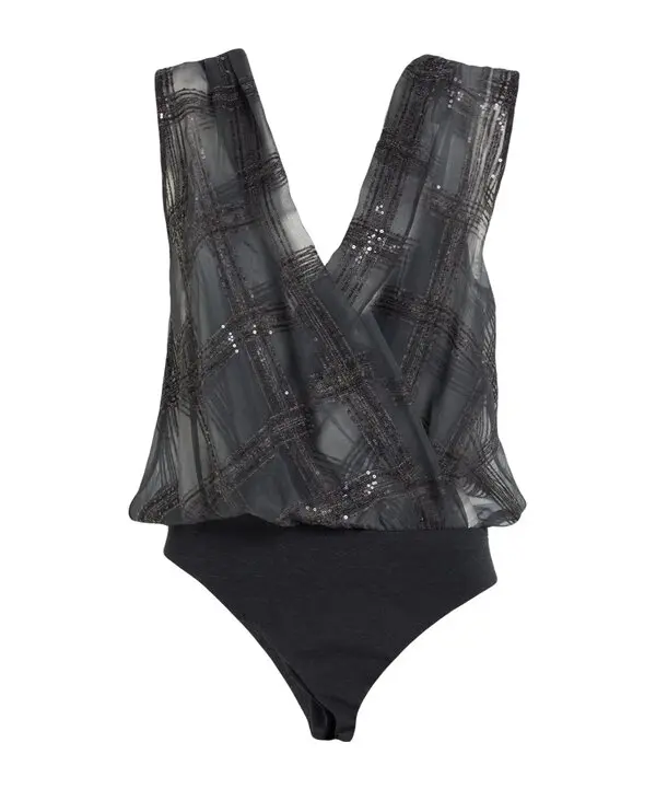 Brunello Cucinelli Sleeveless Low-cut Dress - Black