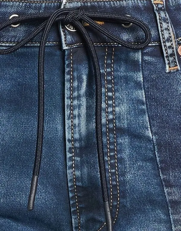 DIESEL® Medium Wash Fitted Jeans