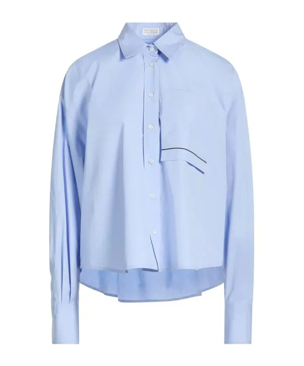 Brunello Cucinelli Solid Color Long-sleeve Shirt