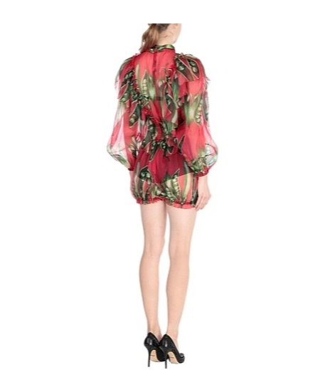 Dolce & Gabbana Printed Long-sleeved Jumpsuits