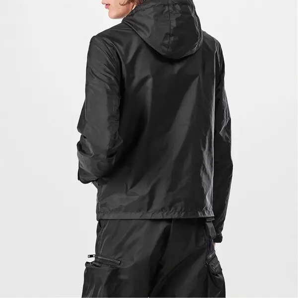 Prada Re-nylon Windbreaker With Hood