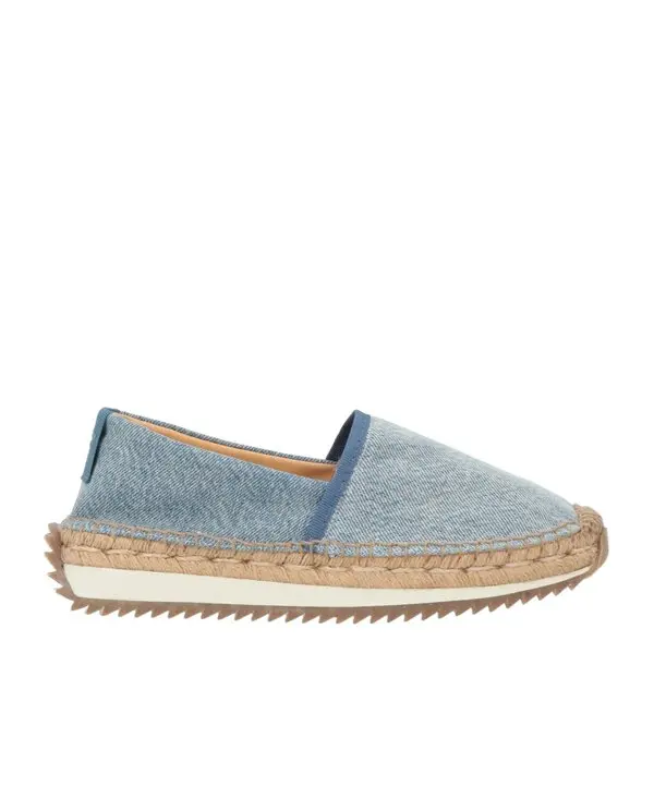 Rag & Bone Denim Straw Shoes