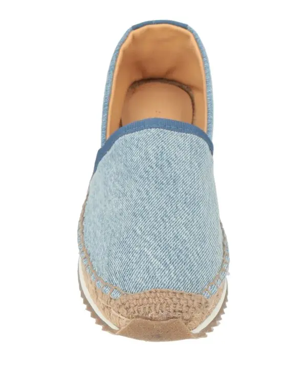 Rag & Bone Denim Straw Shoes