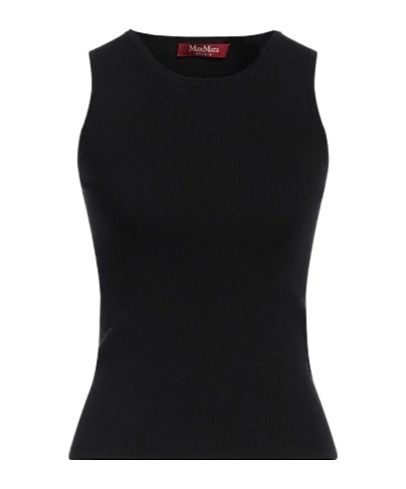 Max Mara Sleeveless Crewneck Knitted Top
