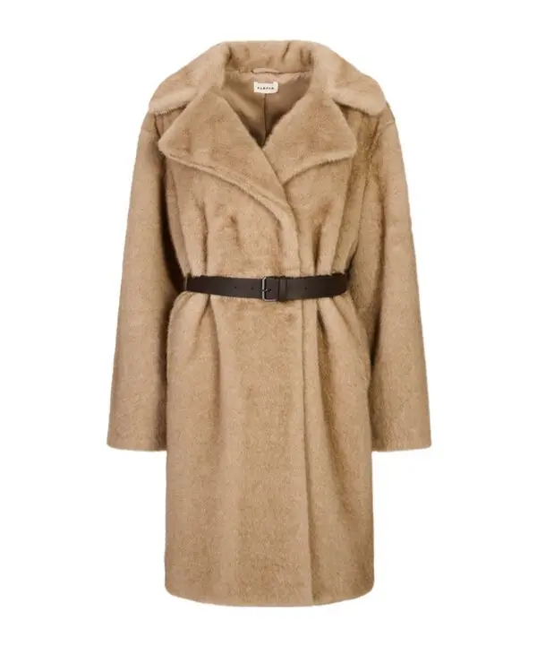 P.a.r.o.s.h Long Sleeve Belted Coat