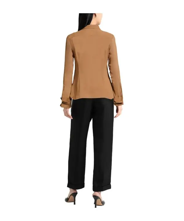 Max Mara Solid-color Chiffon Shirt