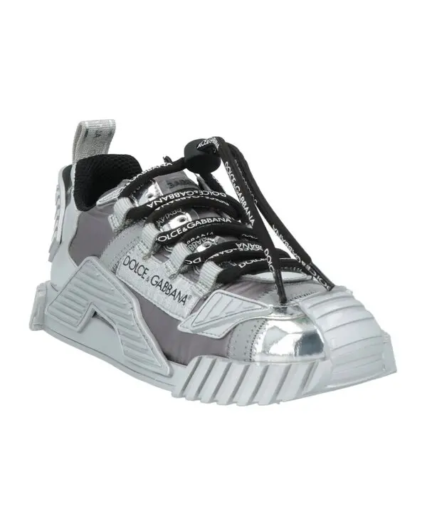 Dolce & Gabbana Metal Leather Low-top Casual Shoes