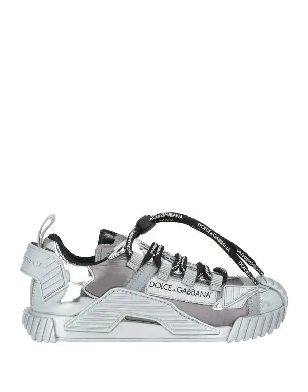 Dolce & Gabbana Metal Leather Low-top Casual Shoes