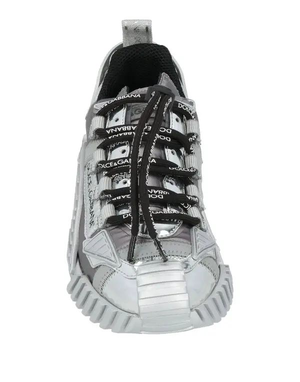 Dolce & Gabbana Metal Leather Low-top Casual Shoes