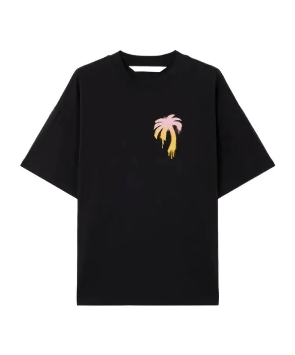 Palm Angels I Love Pa Graphic T-shirt - Black
