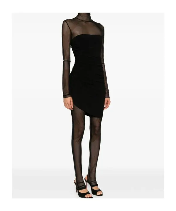 Norma Kamali Diana Ruched Detail Catsuit