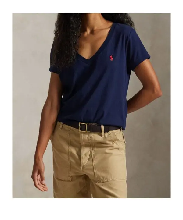 Polo Ralph Lauren Logo V-neck T-shirt