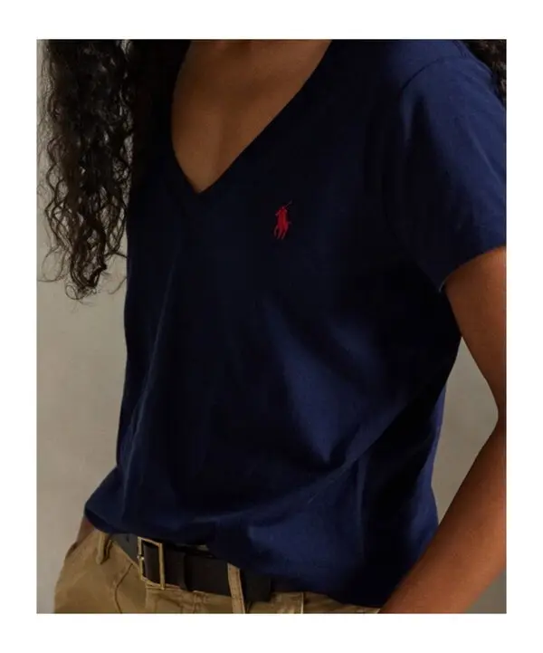 Polo Ralph Lauren Logo V-neck T-shirt
