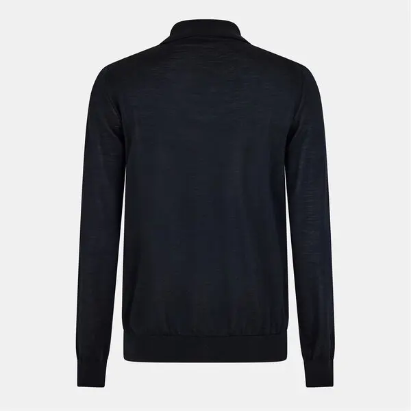 Prada Logo Ls Polo Sn53
