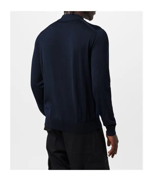 Prada Logo Ls Polo Sn53