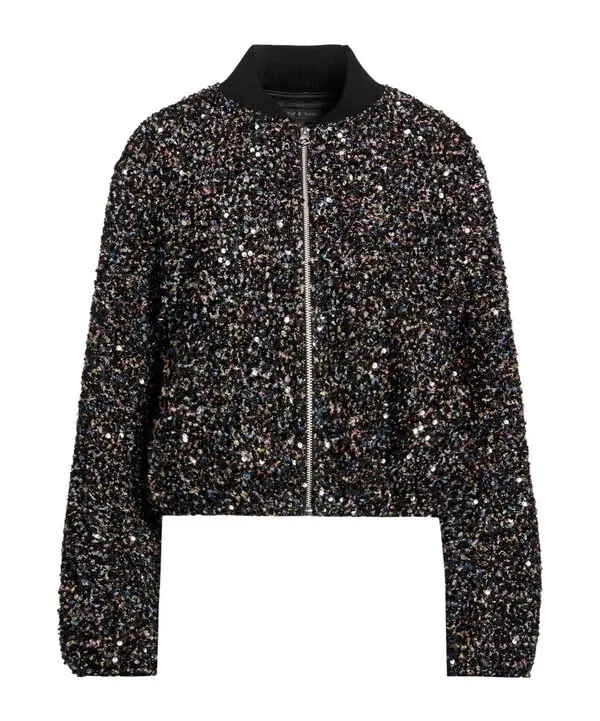 Rag & Bone Colorful Tweed Jacket - Black