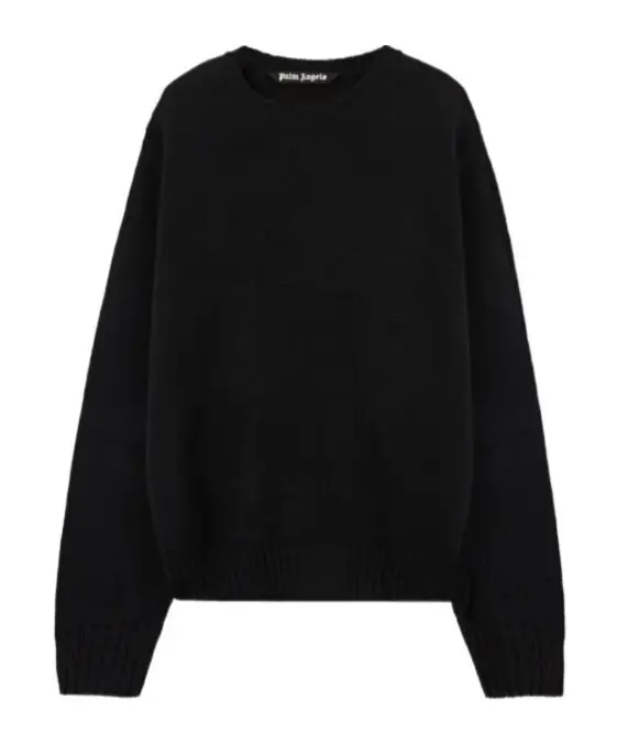 Palm Angels Back Curved Logo Sweater