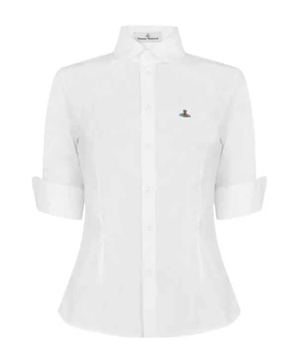 VIVIENNE WESTWOOD Logo Shirt - White