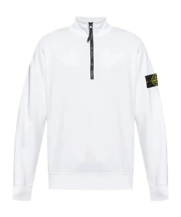 Stone Island Compass-badge Sweatshirt - White